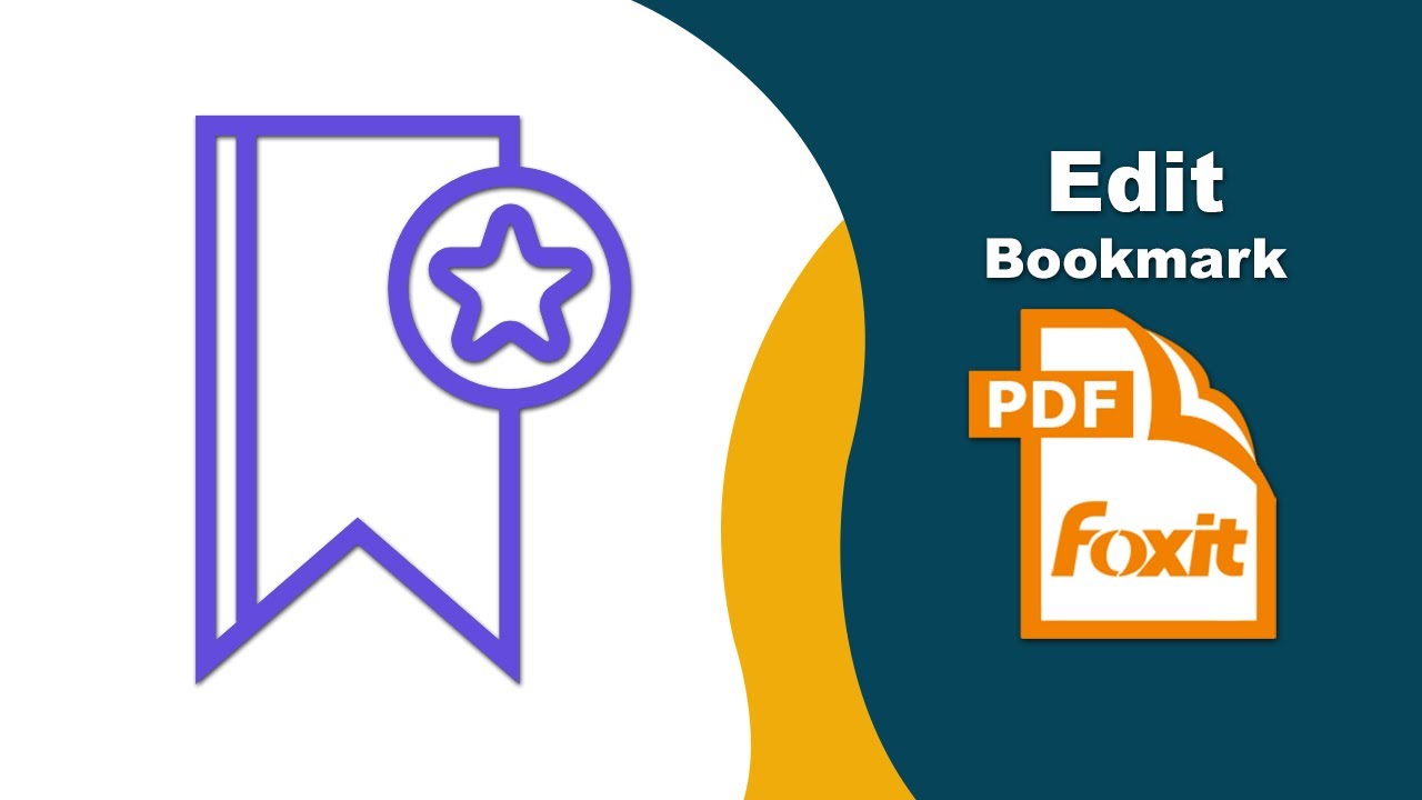 How to Edit and Rearrange Bookmarks in a PDF File in Foxit PDF Editor ...