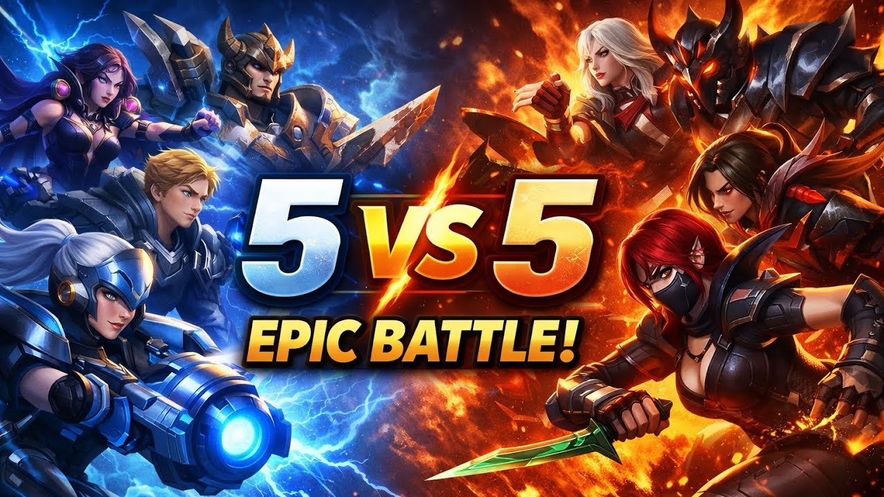 🔥 Moba Legends 5vs5 Epic Ranked Match | Full Intense Gameplay! - YouTube
