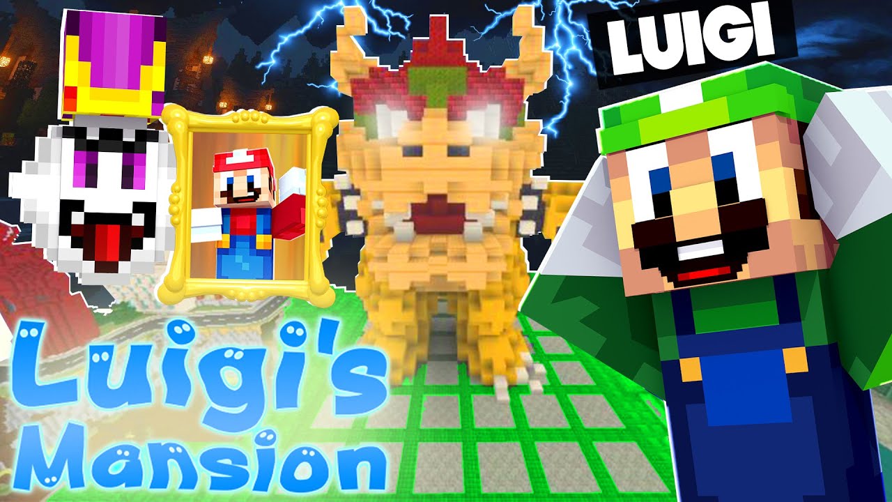 LUIGI VS KING BOO FINALE! [94] | Super Mario | Minecraft - YouTube