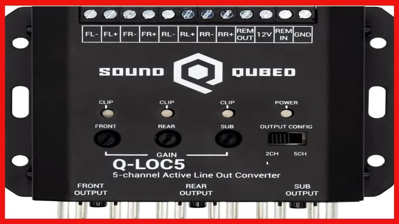 Great product - SoundQubed Active 5-Channel Car Audio Line Out ...
