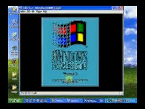 Windows for Workgroups 3.11 Installation on VirtualPC - YouTube