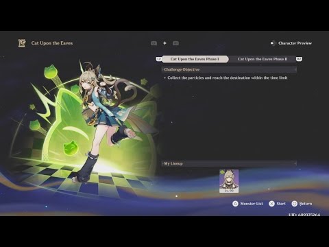 Genshin Impact Kirara Trail Echo sprint - YouTube