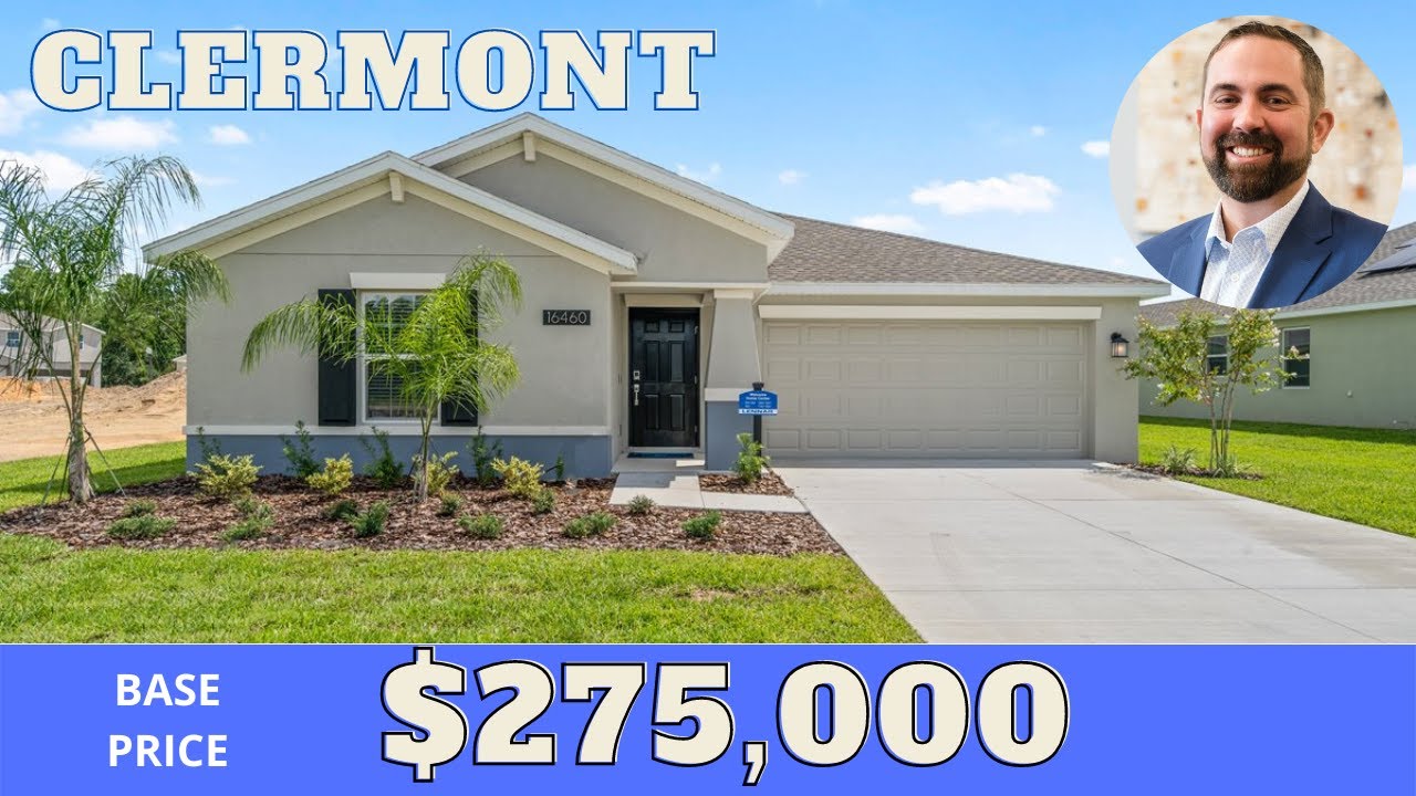New Homes In Clermont I Sawgrass Bay I Lennar, Dover Model - YouTube