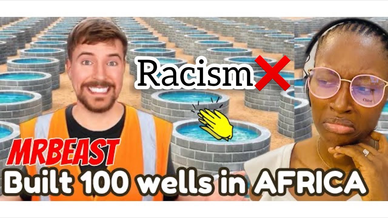 AFRICAN Reacts to MR BEAST Built 100 Wells In Africa - YouTube