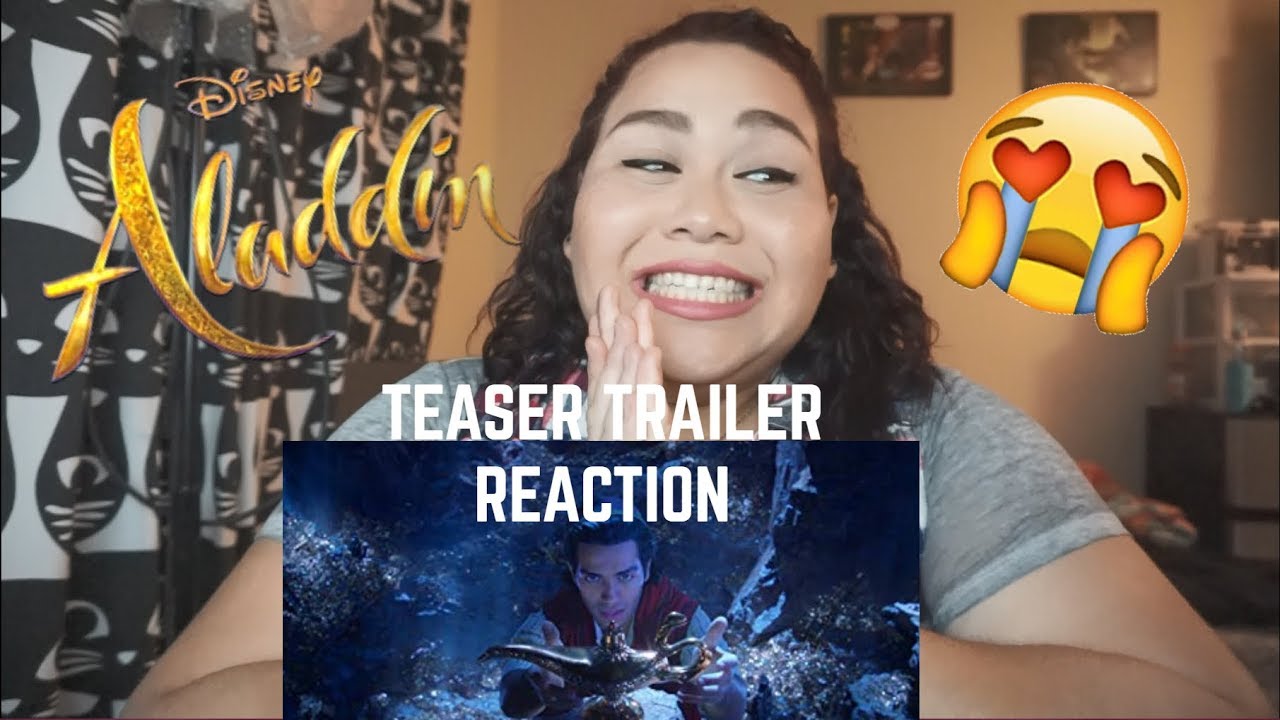 Disney's Aladdin Teaser Trailer - Reaction - YouTube