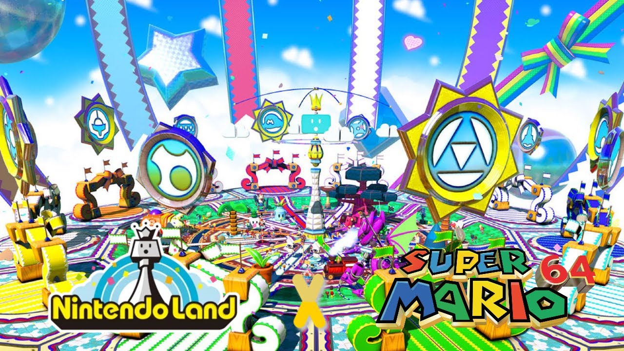 Super Mario 64 X Nintendo Land Theme - YouTube