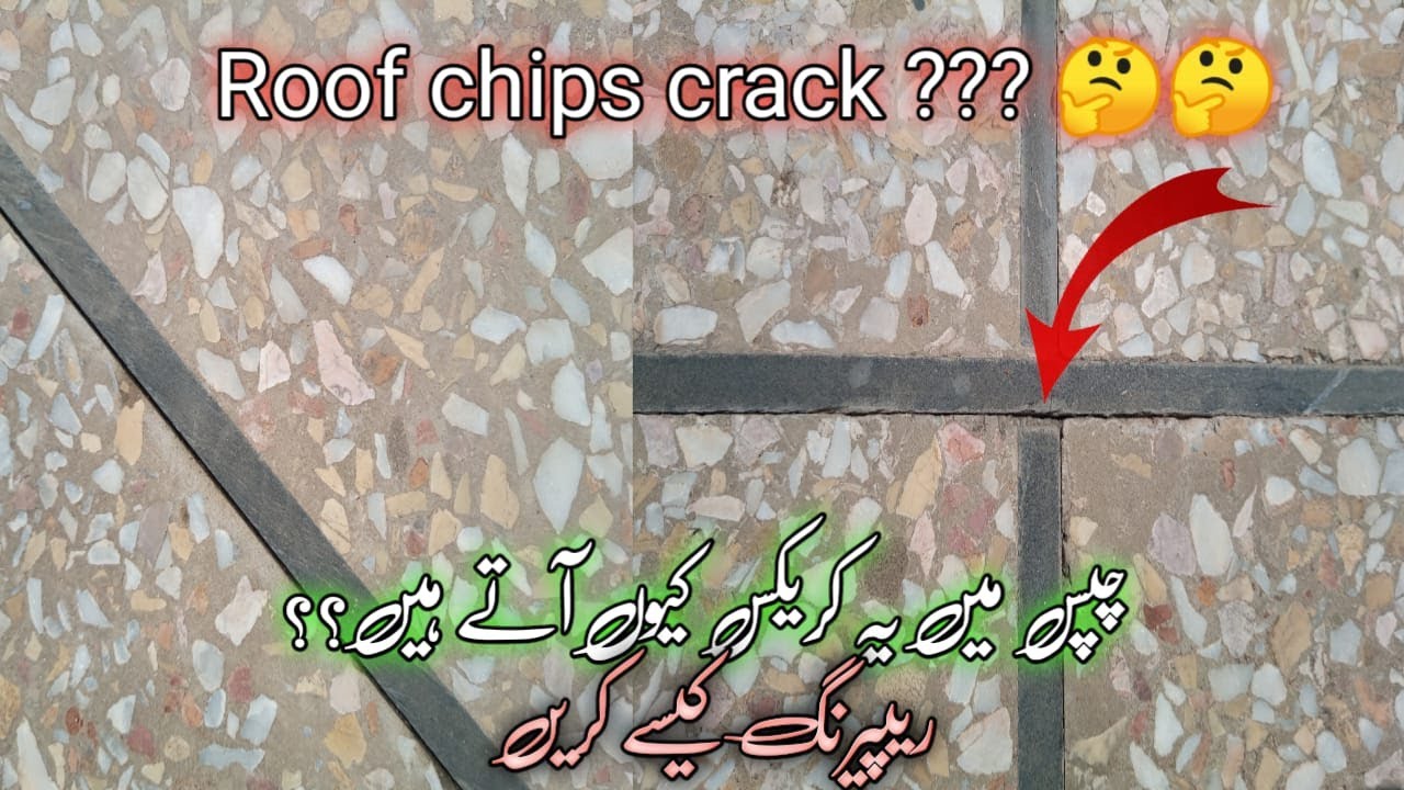 roof cracks | fix cracks | chips crack marble crack | chips grouting ...
