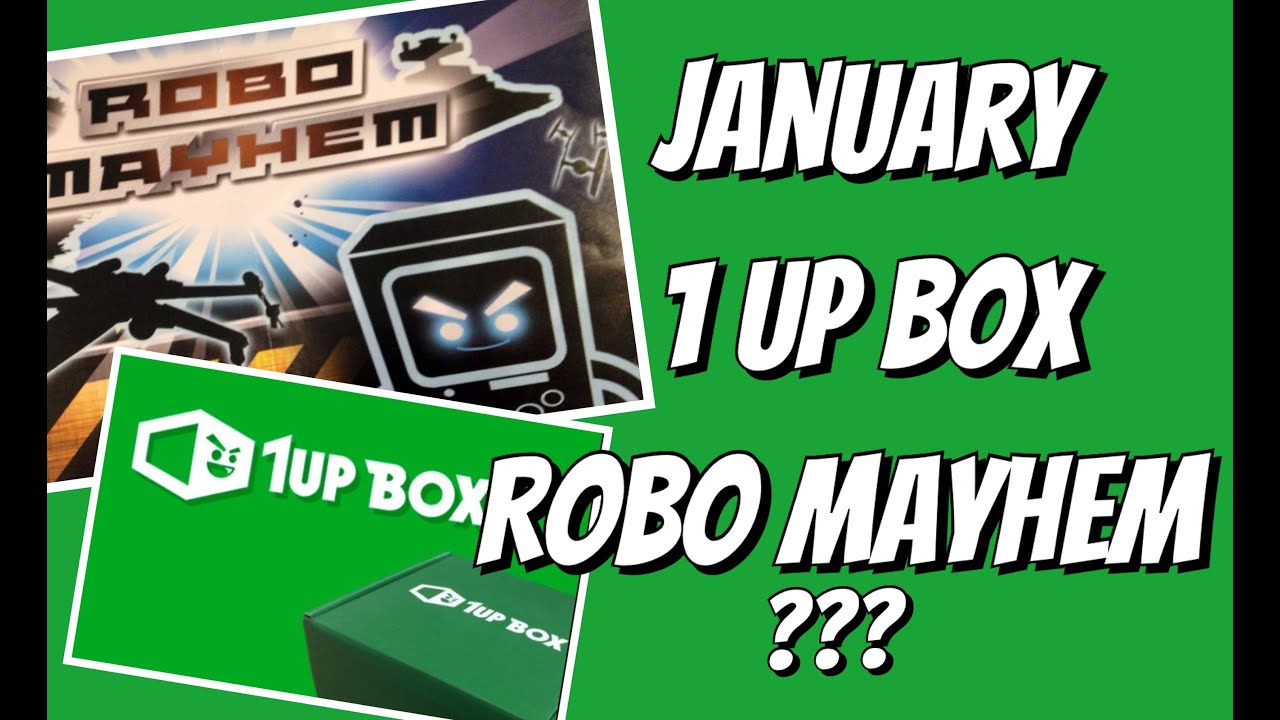 January 1 Up Box Robo Mayhem Review - YouTube