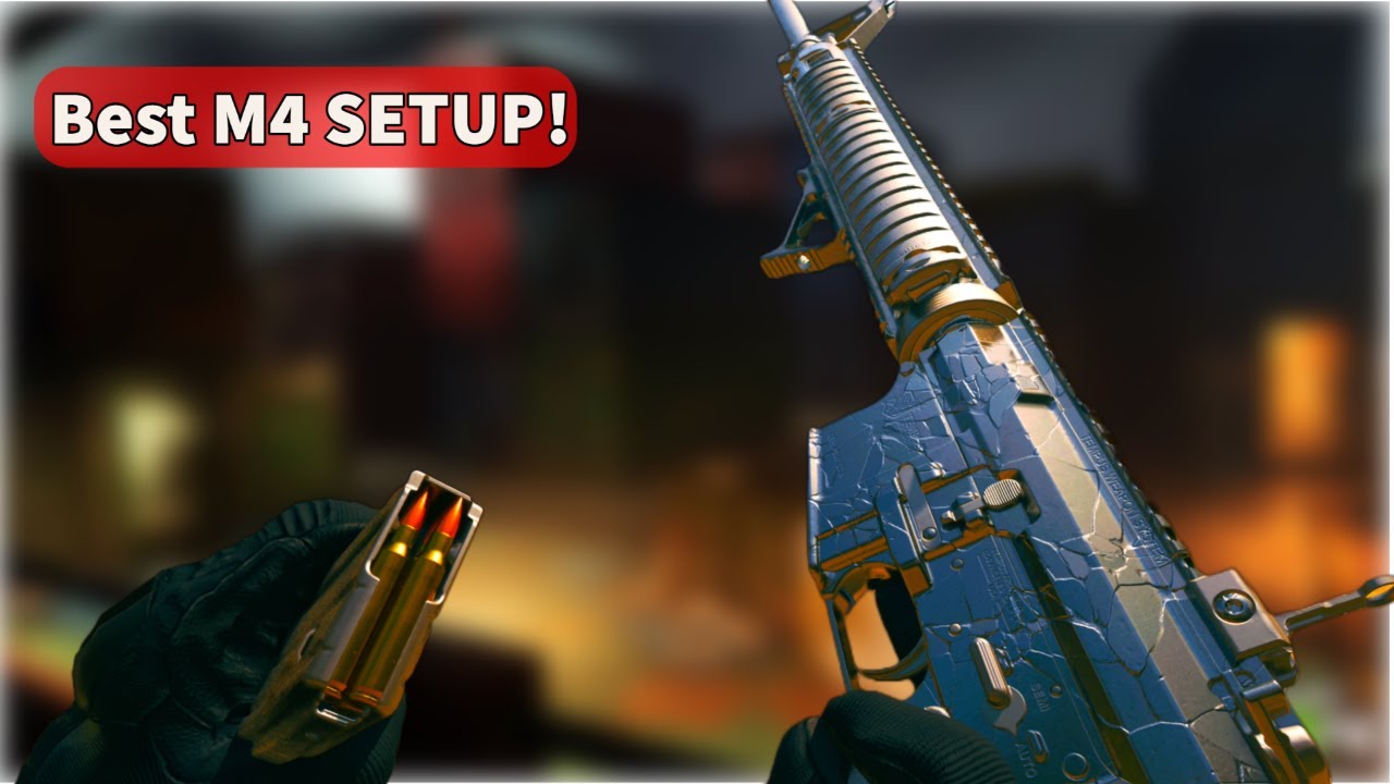 the MOST BROKEN "M4" setup in MW2 (BEST "M4" CLASS SETUP) - MODERN ...
