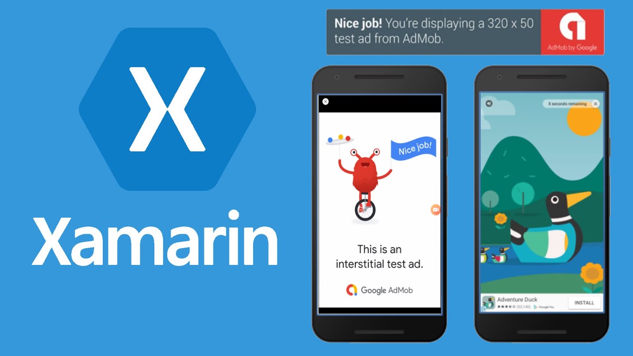 Add Admob Banner Interstitial And Reward Video Ads On Xamarin Forms ...