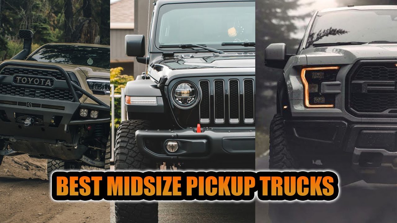 Best Midsize Pickup Trucks to Buy in 2021 - YouTube