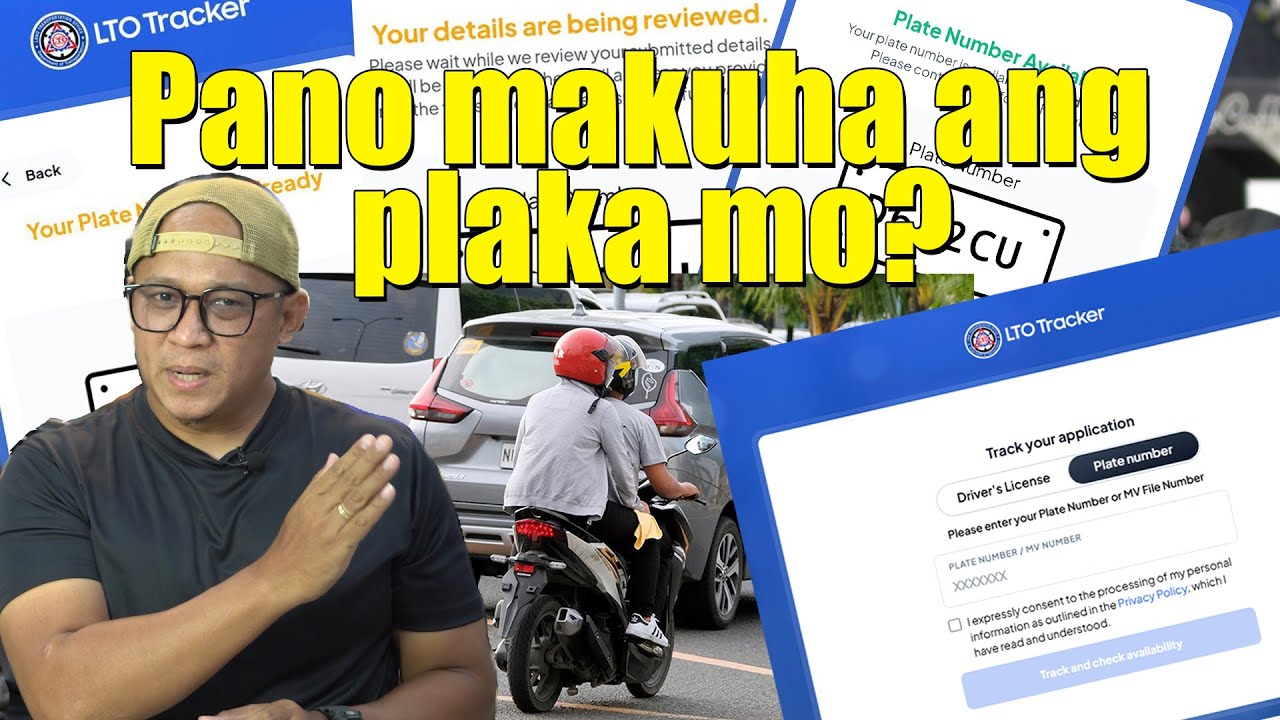 2025 LTO Guidelines in Claiming your Plate Numbers, using LTO Tracker ...