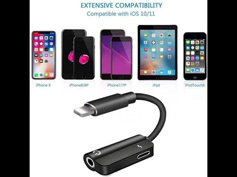 Revolutionary Adapter Dongle 3.5mm Jack Aux Audio Adapter for iPhone Serie
