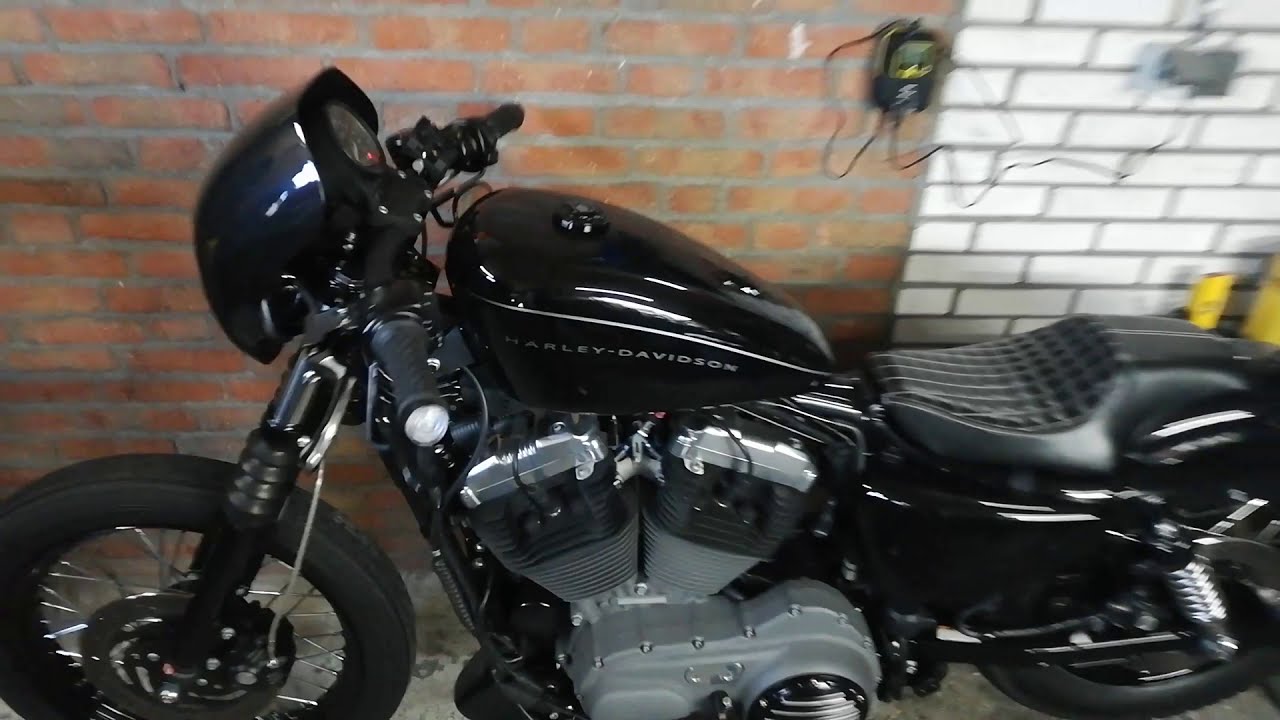Custom Harley Davidson XL1200N Sportster Nightster 08 - YouTube