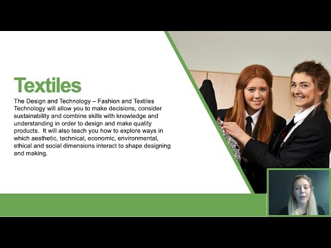 DT Textiles - Y9 Options 2021 - YouTube