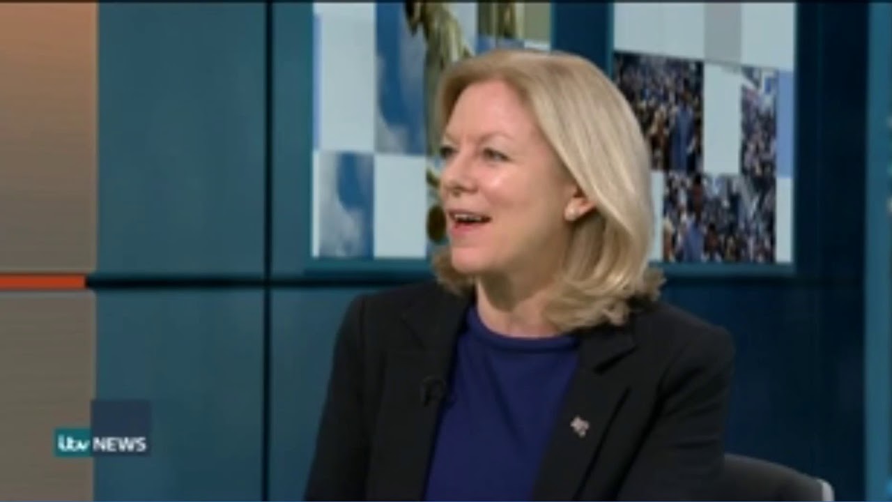 Shirley Cramer ITV Lunchtime News - Easter Eggs - YouTube