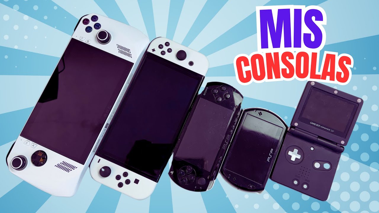 Estas son Mis Consolas Portatiles!! - YouTube
