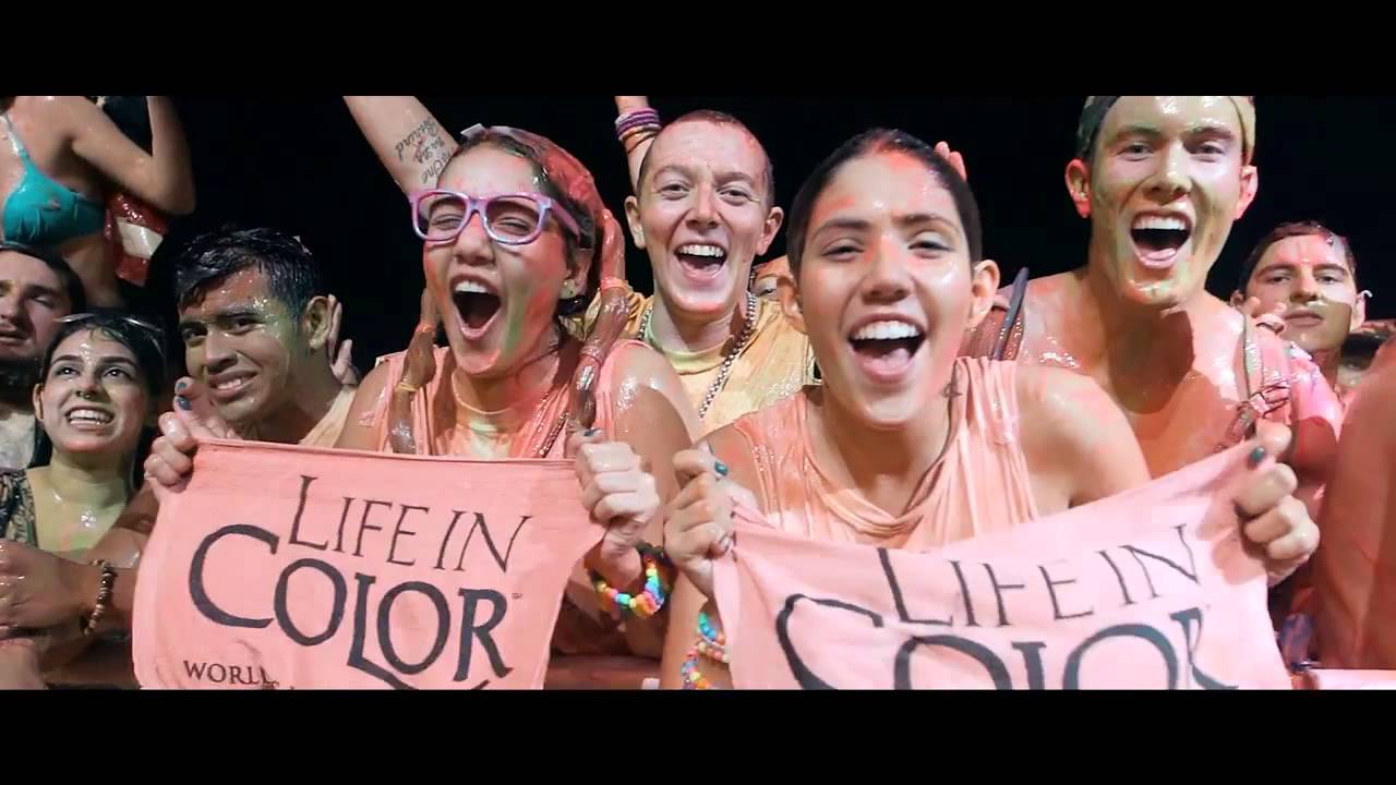 2014 Life In Color Miami - Sun Life Stadium features CryoFX Co2 Stage ...