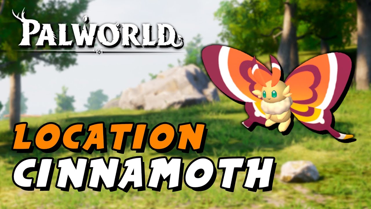 Palworld - Cinnamoth Location (Paldeck No. 41) - YouTube