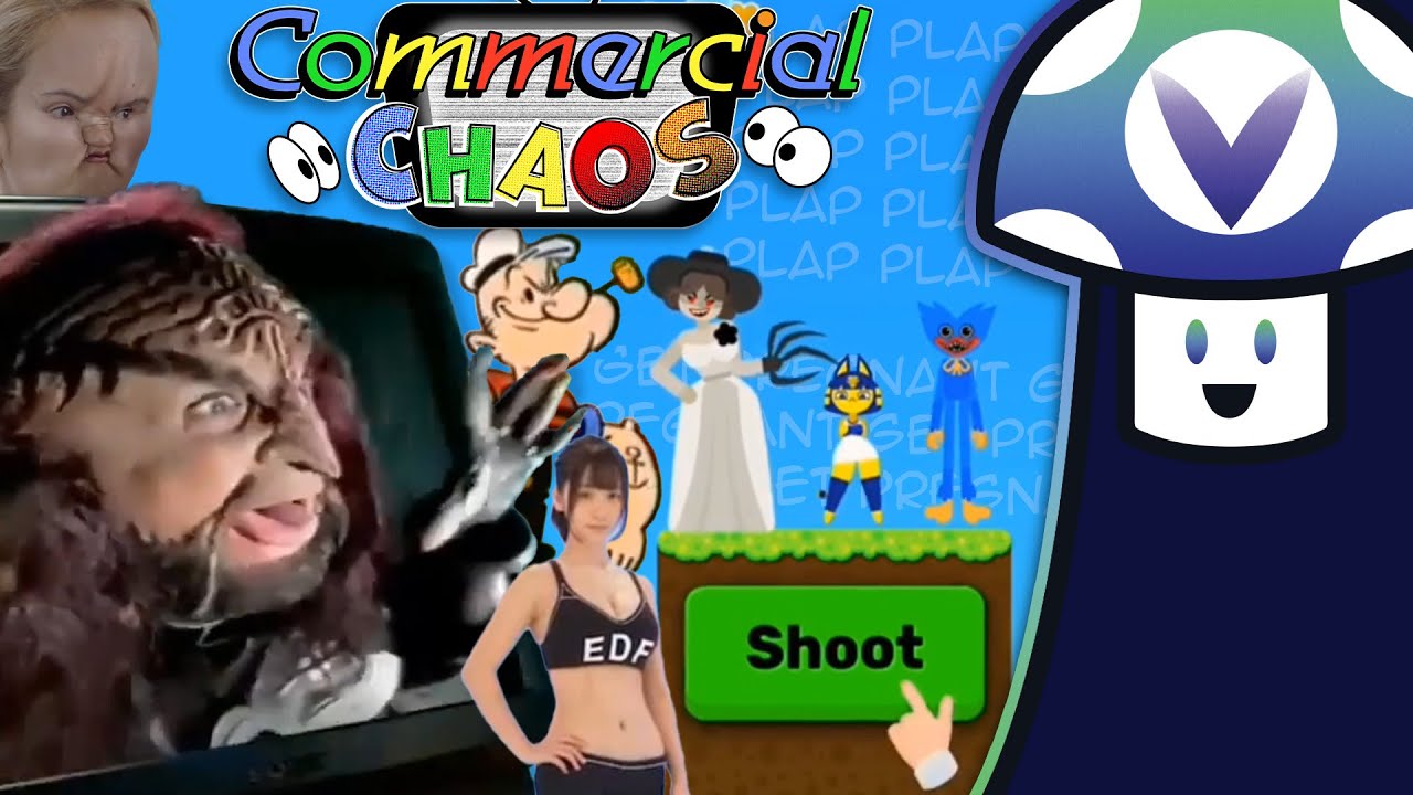 Vinny - Commercial Chaos: Popeye, Simpsons, EDF & Plap Plap Plap - YouTube