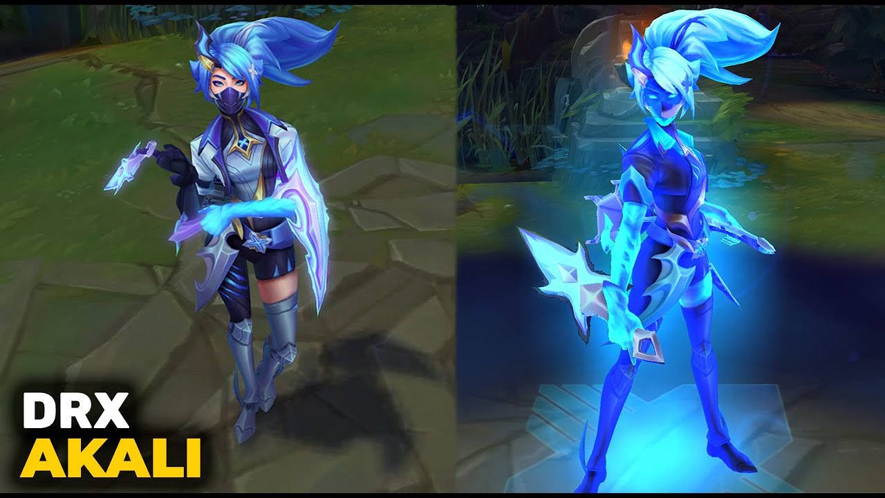 DRX Akali Skin Preview - League of Legends - YouTube