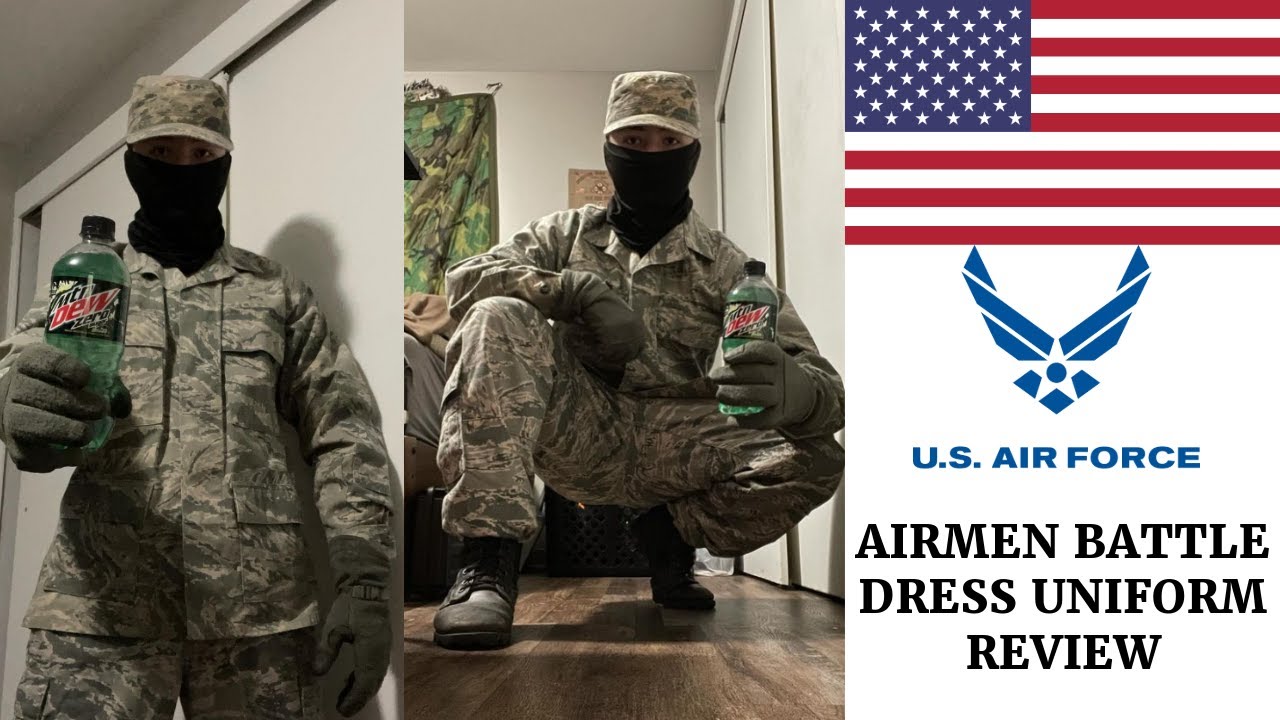 US Airforce ABU Uniform Review - YouTube