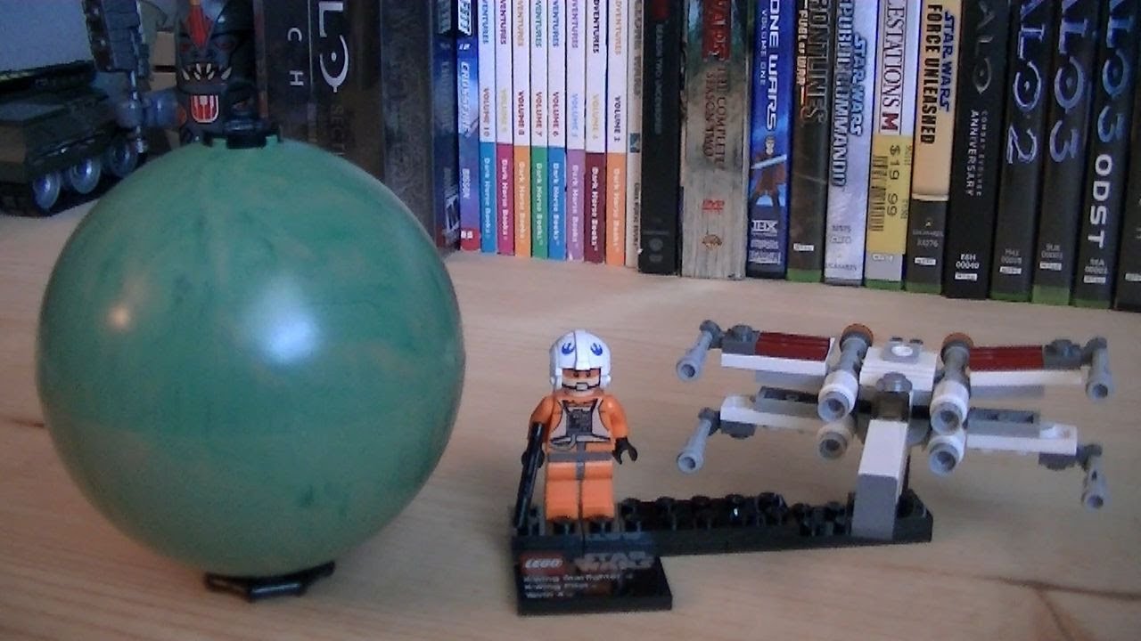 Lego Star Wars 9677 X-wing Starfighter & Yavin 4 Review - YouTube