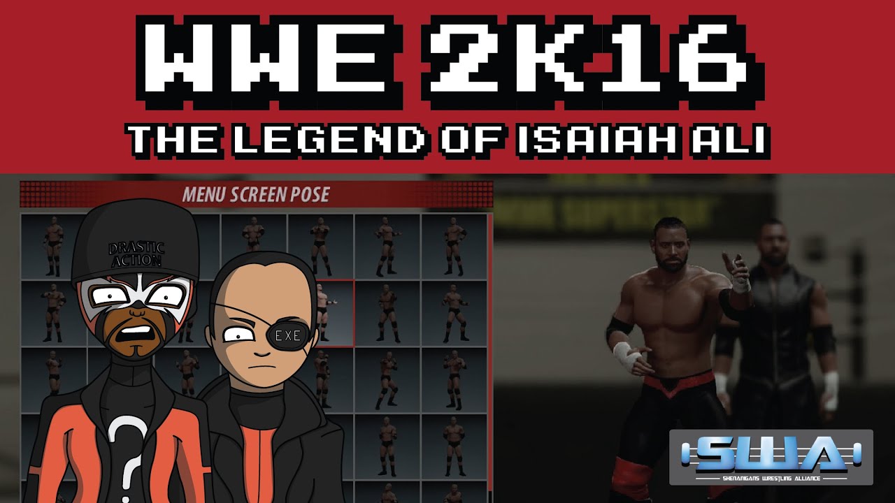 Let's Play: WWE 2K16. The Legend of Isaiah Ali!! Episode 1 - YouTube