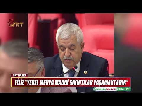 FİLİZ “YEREL MEDYA MADDİ SIKINTILAR YAŞAMAKTADIR”
