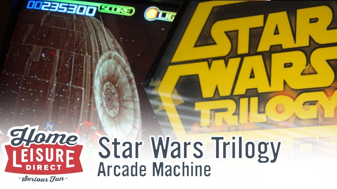 Star Wars Trilogy Arcade Machine (SEGA 1998) - YouTube