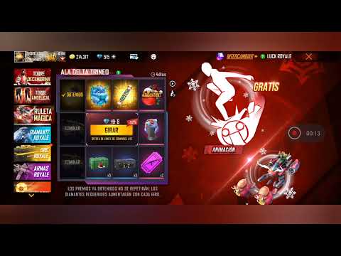 ¿Como Sacar ALA DELTA TRINEO Con 9 Diamantes en Free Fire?, PATRÓN ÚNICO #shorts