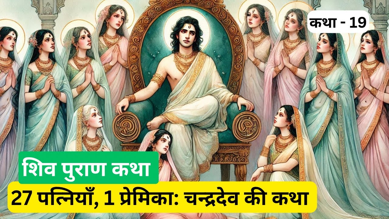 चंद्रदेव की 27 पत्नियां और 1 प्रेमिका की अनसुनी कहानी | Unheard Story of Chandra Dev & 27 Wives ...
