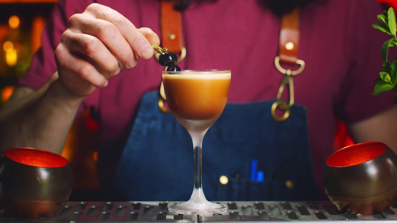 Kefi - Rum, Mastiha & Coffee Cocktail | Delightful Drinks - YouTube
