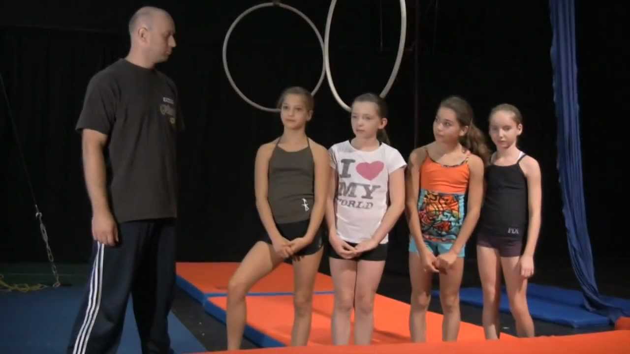Circus School Tutorial -Aerial Hoops - Acrobat Rings - YouTube