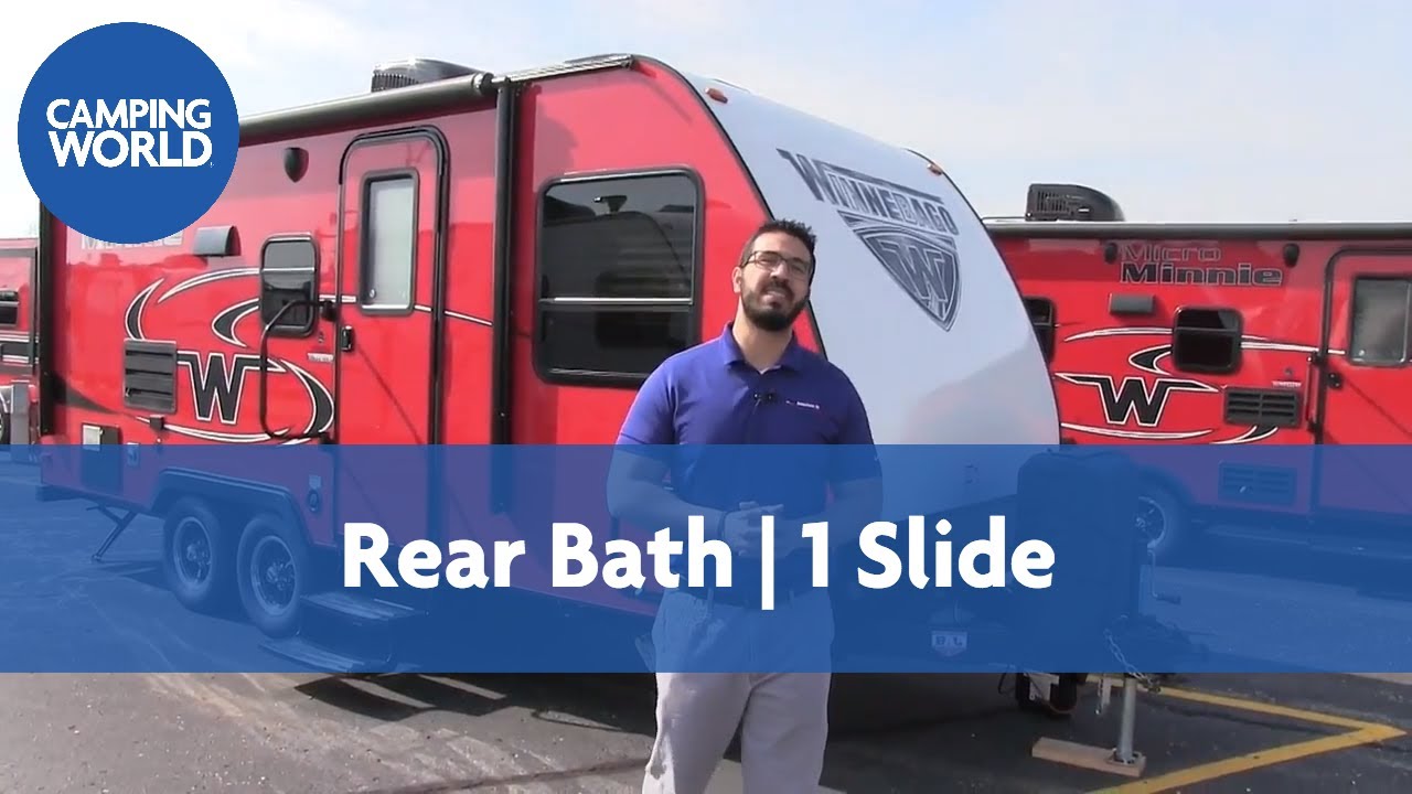 2017 Winnebago Micro Minnie 2106DS | Travel Trailer | Cherry Red ...