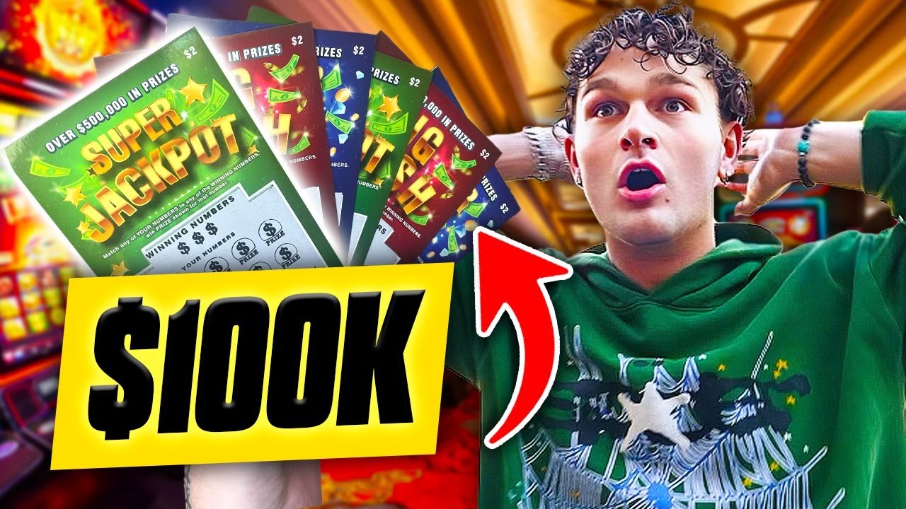 Winning 100k Off a Scratch Ticket!! - YouTube