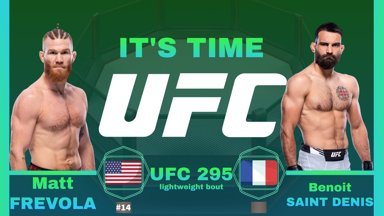 Matt FREVOLA vs Benoit SAINT DENIS FULL FIGHT UFC 295 - YouTube