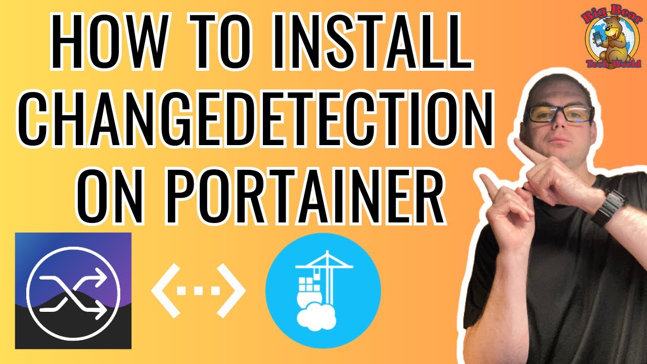 How to install Changedetection on Portainer / Docker Compose - YouTube