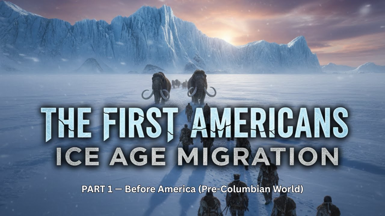 The First Americans: Ice Age Journey #history #americanhistory - YouTube