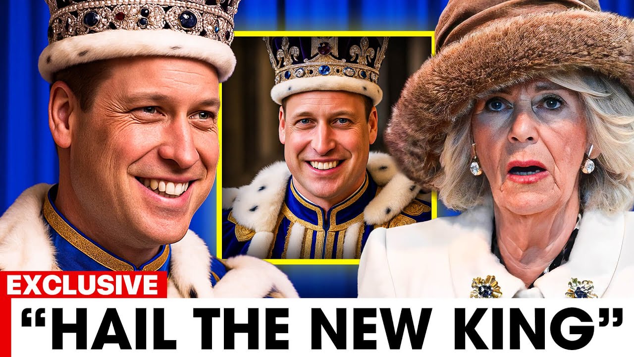 Camilla's Face Immediately Turns Pale On Live TV After William SWORN IN ...