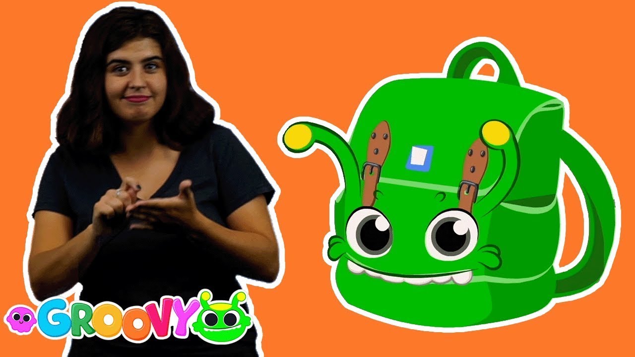 Back to School with Groovy the Martian | American Sign Language for ...