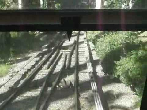 Funicular at Six Flags Magic Mountain Los Angeles - YouTube