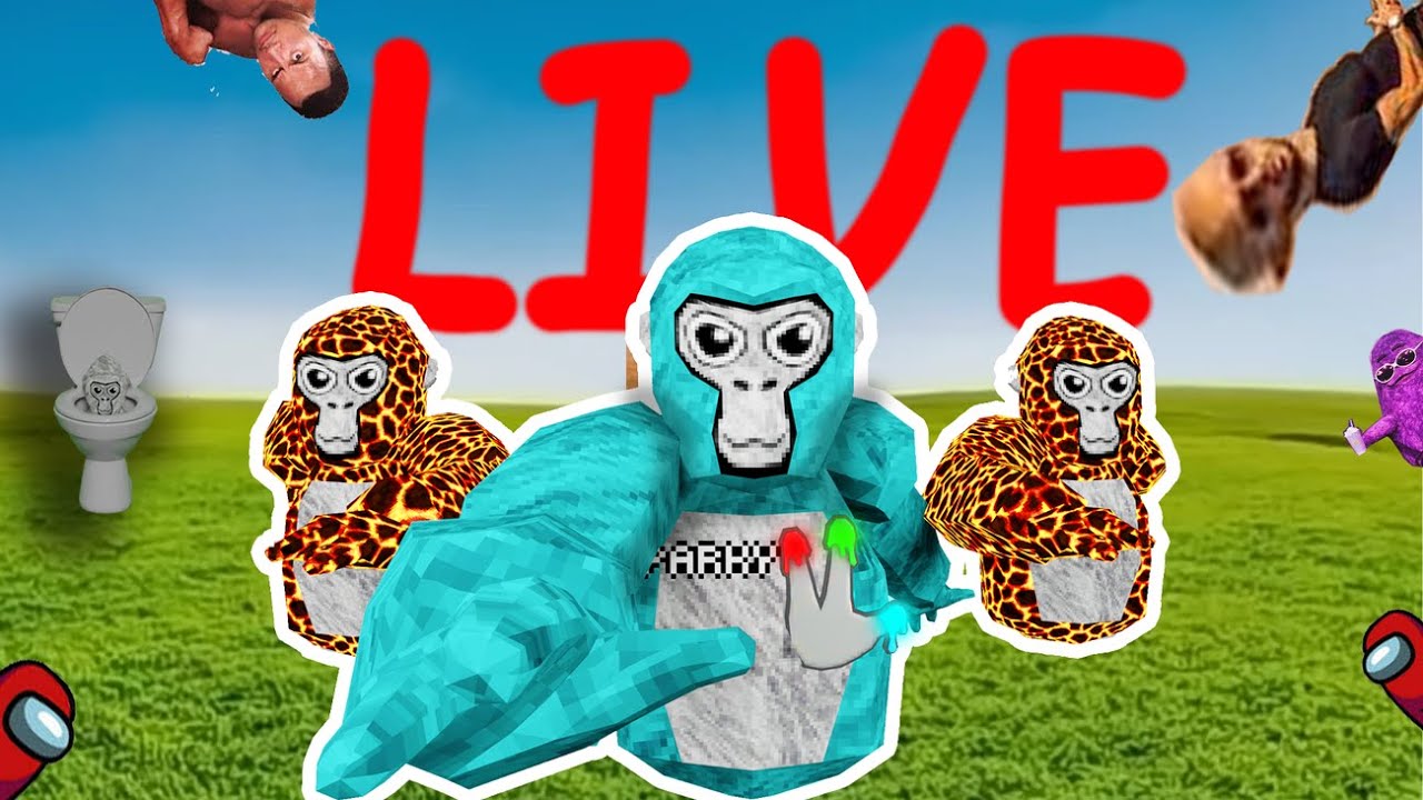 🔴GORILLA TAG CODES!!!🔴JOIN UP!🔴 - YouTube