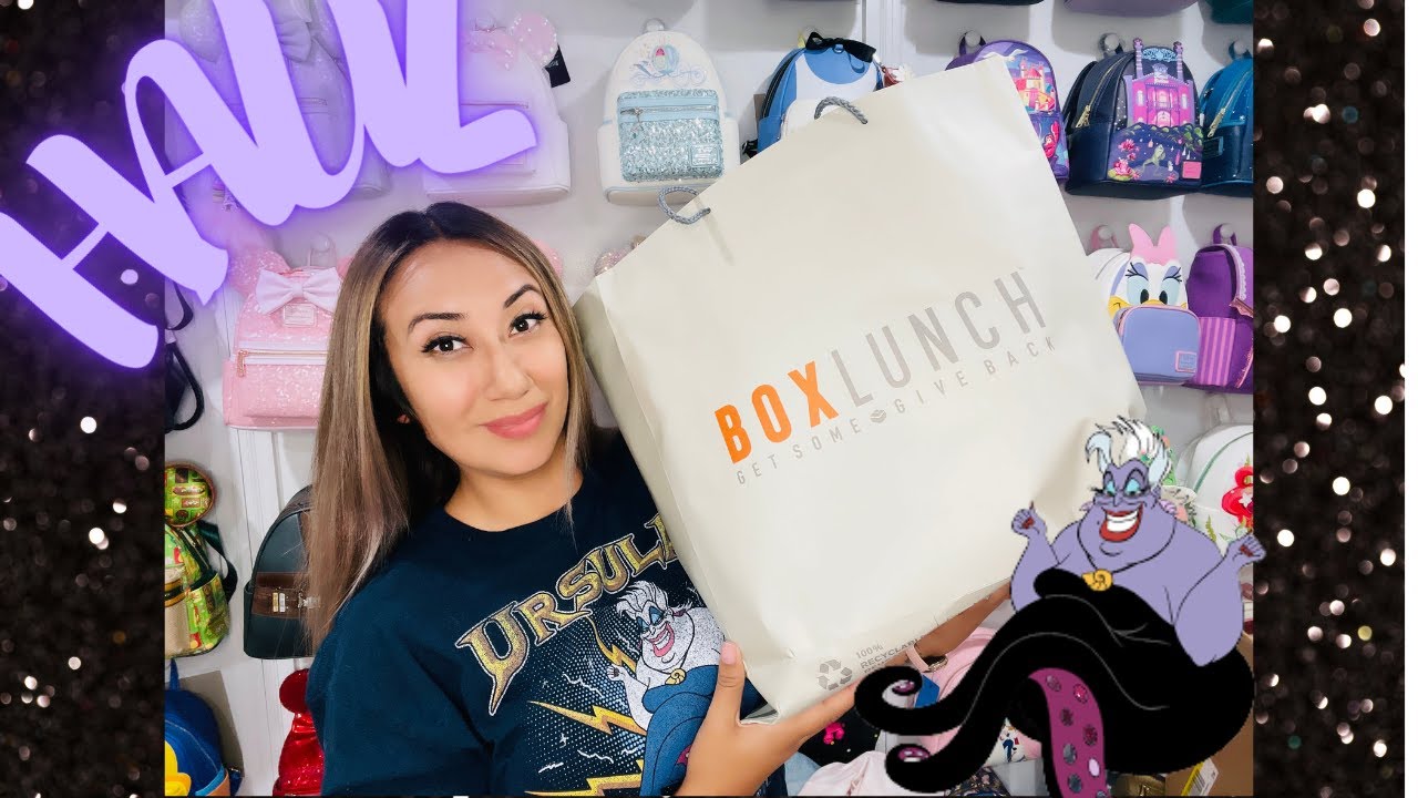 Box Lunch Haul | Disney Loungefly | Disney Merch - YouTube