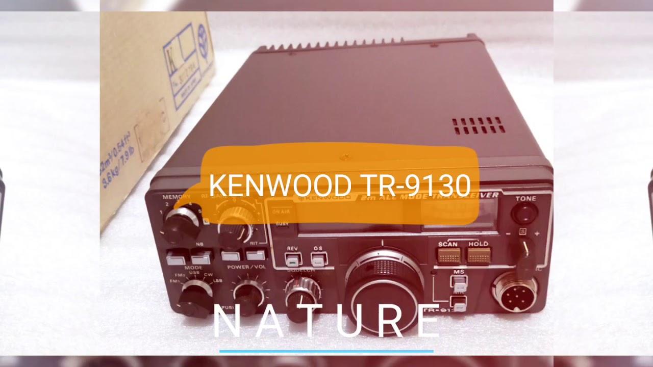 KENWOOD TR-9130 Seri 3 - YouTube