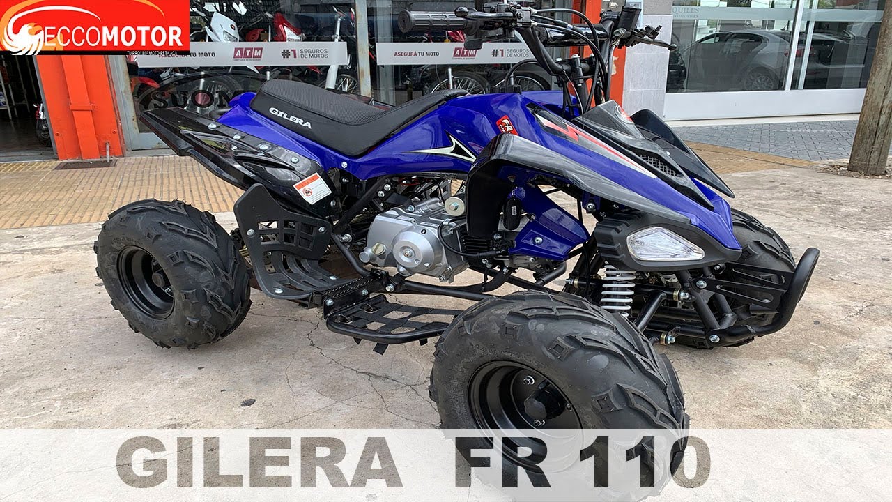 Cuatriciclo Gilera FR 110 FREE RUNNER Automatico Ficha tecnica ...