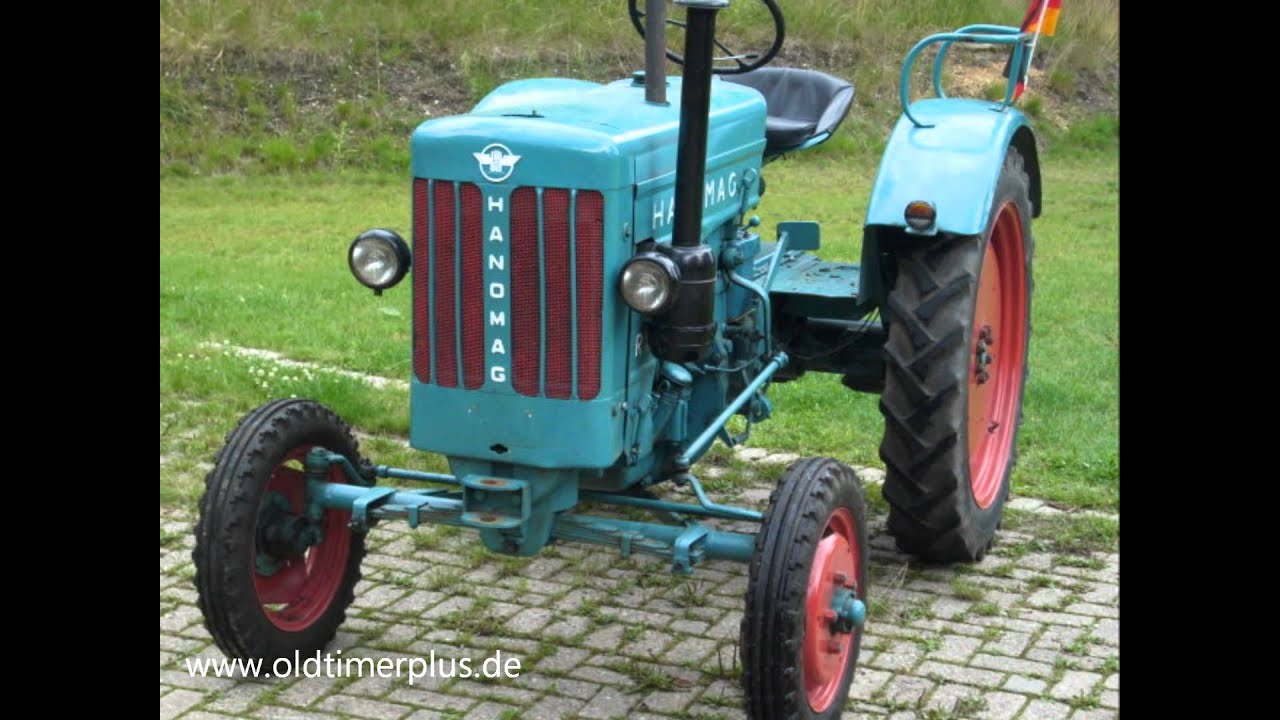 Hanomag R16 von 1956 mit 16 PS - YouTube
