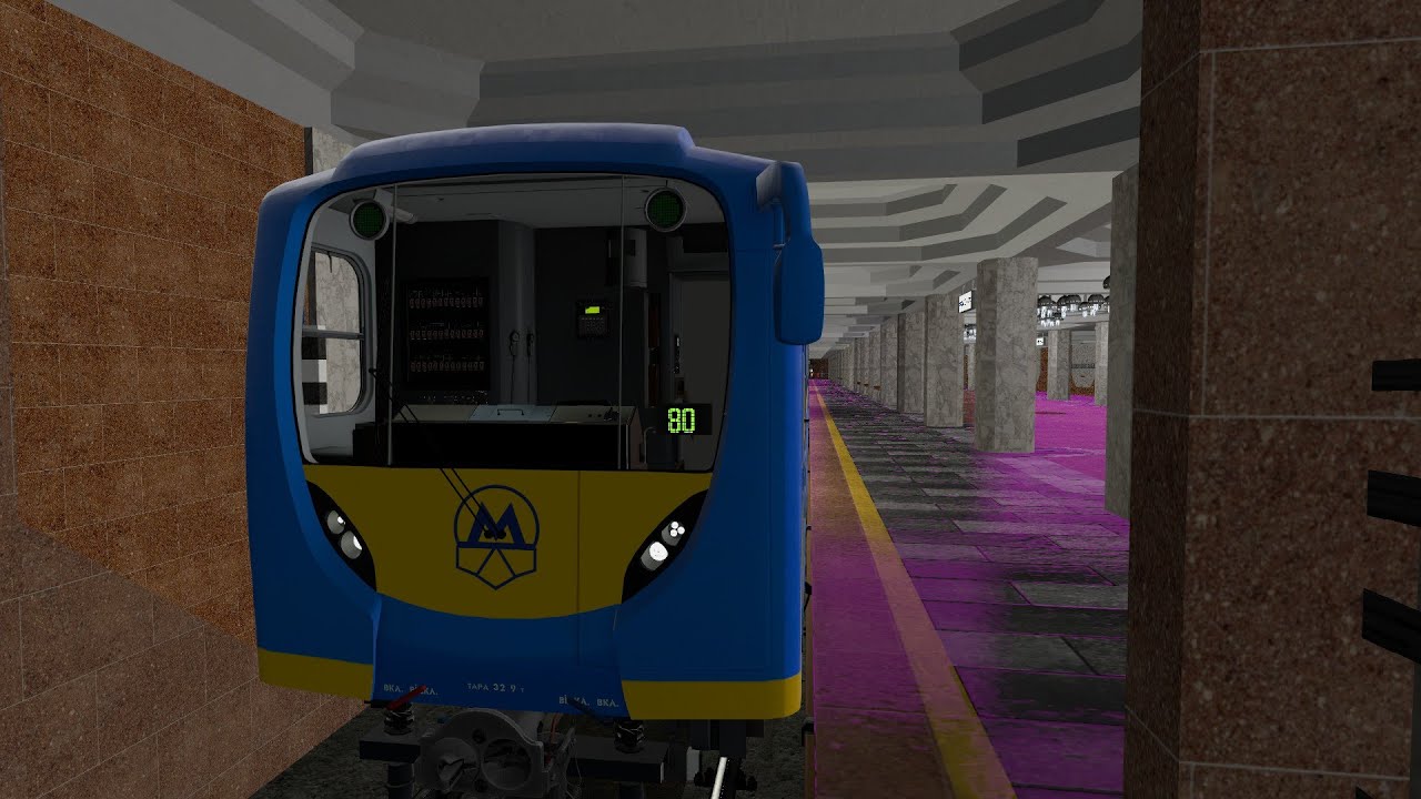 METROSTROI SUBWAY SIMULATOR / РЕАЛИСТИЧНЫЙ СИМУЛЯТОР МАШИНИСТА МЕТРО ...