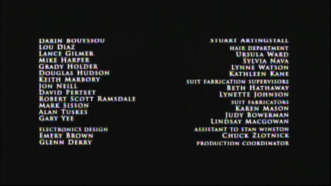The Relic (1997) End Credits (MGM+ 2025) - YouTube