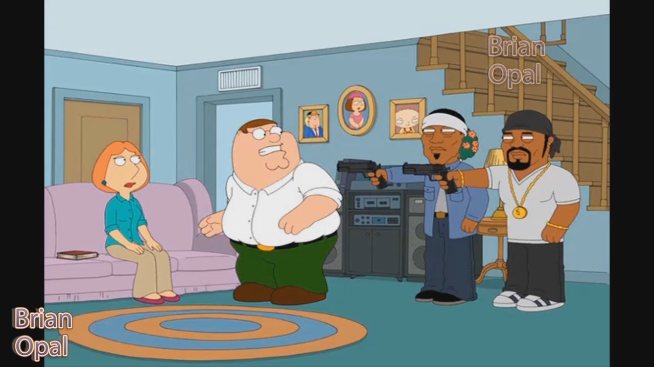 Family Guy - Peter was pursued to his house - YouTube